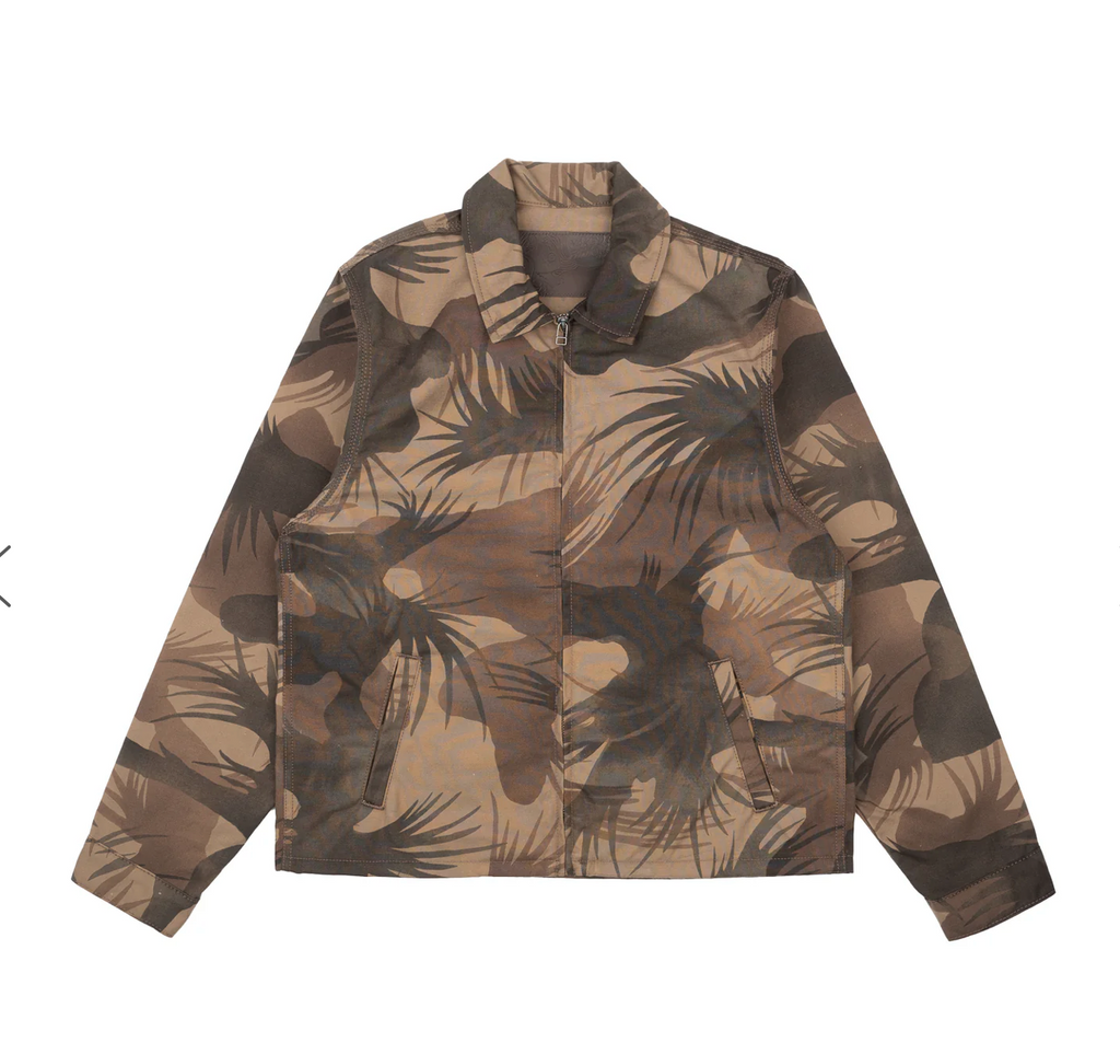 Naked & Famous Zip Jacket - Fern Camo – Blackbyrd Goods