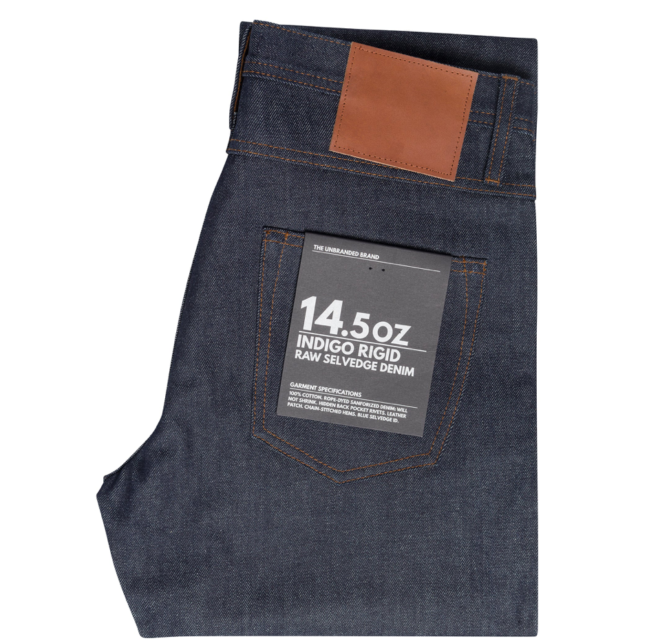 Unbranded - UB301 Straight Fit 14.5oz Indigo Selvedge – Blackbyrd Goods
