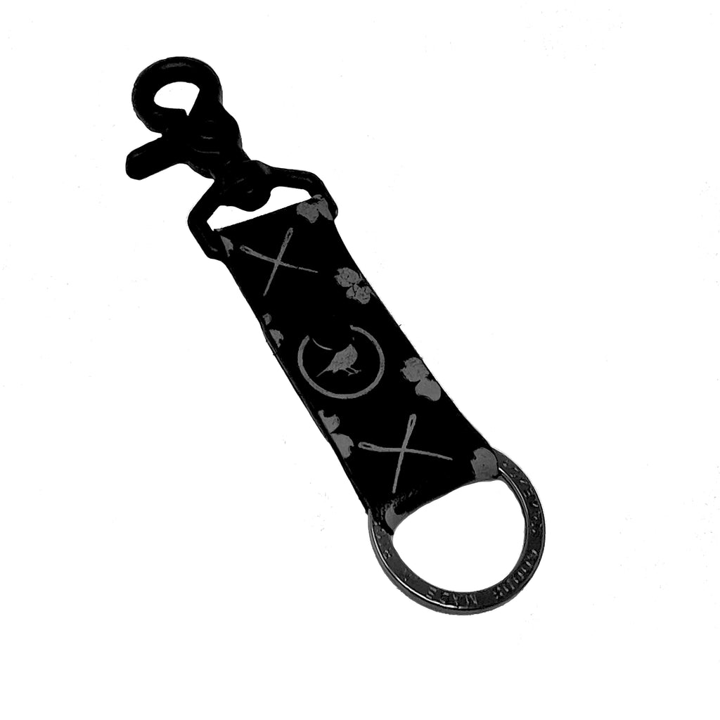 Triple Black Key Fob – Blackbyrd Goods